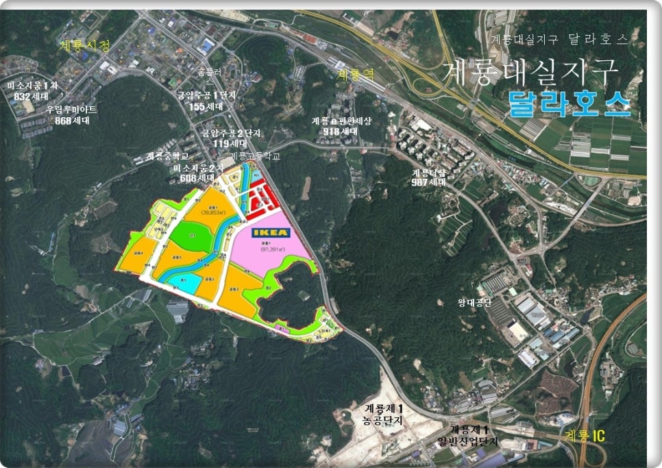 계룡시 대실지구 달라호스 두마면 농소리 이케아 신축상가분양 독점상가 프랜차이즈 약국독점 이빈후과 내과 정형외과 네이버 블로그