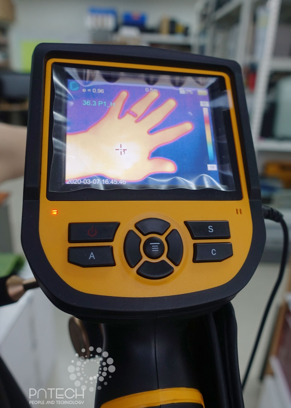 열화상카메라 렌탈 / 열감지 카메라 대여 DALI TE-W400 열화상카메라/코로나바이러스 검역 관리 : 네이버 블로그