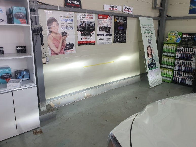 부산 울산 양산 파워 Led 《 쌍용 코란도 스포츠 렉카차량 전조등 제라이트 T6 양방향 파워 Led 안개등 제라이트 A3