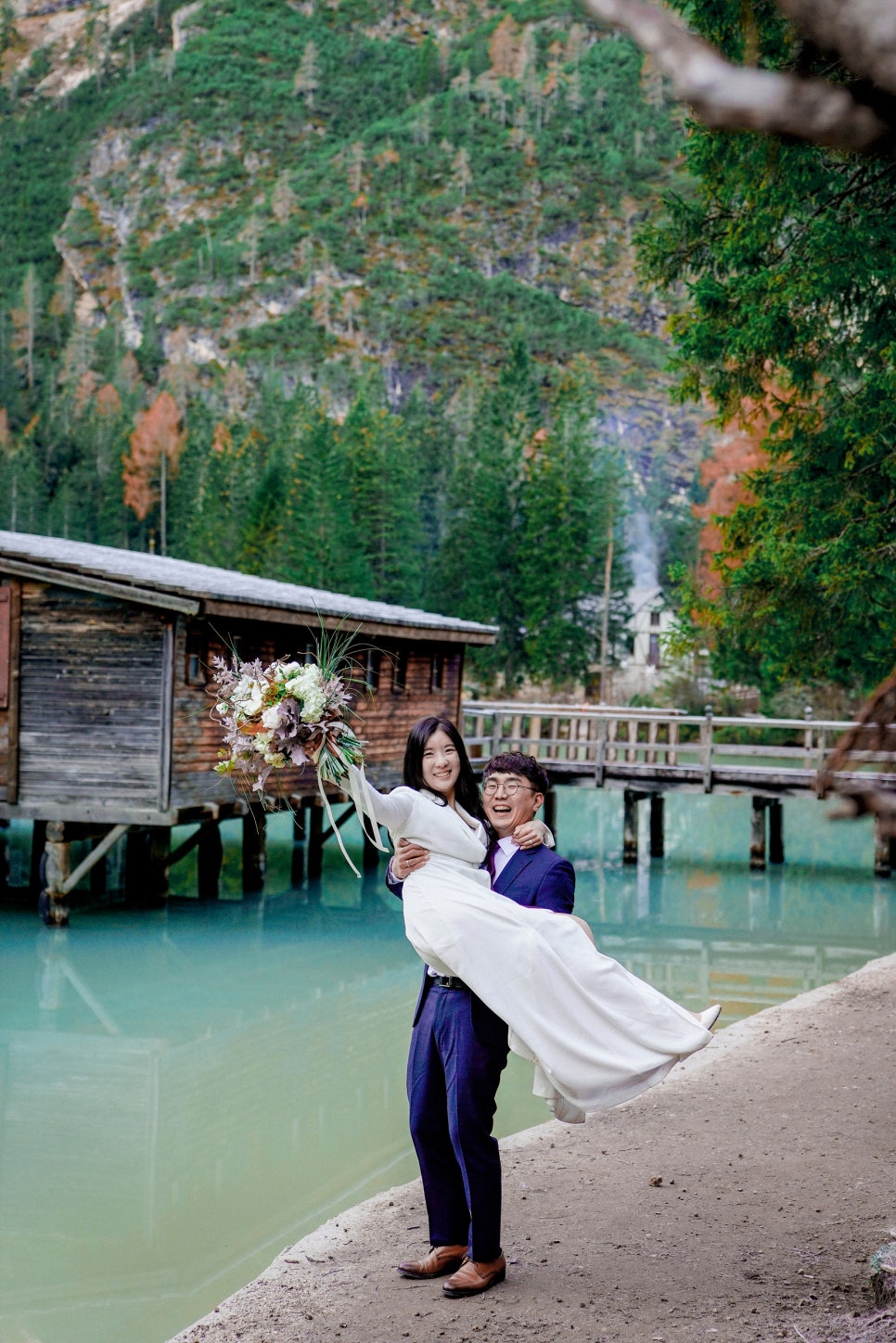 이탈리아 돌로미티 신혼여행 : 프라그세르 호수 브라이에스 : 네이버 블로그