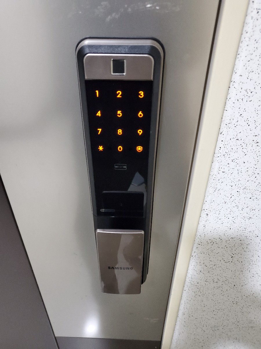 삼성이지온도어락 SHP-DP960 시공하고왔습니다 : 네이버 블로그