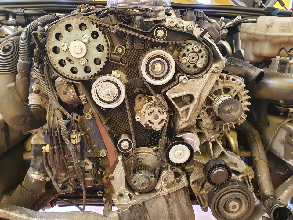 아우디 A6 50tdi 타이밍벨트 교환 네이버 블로그