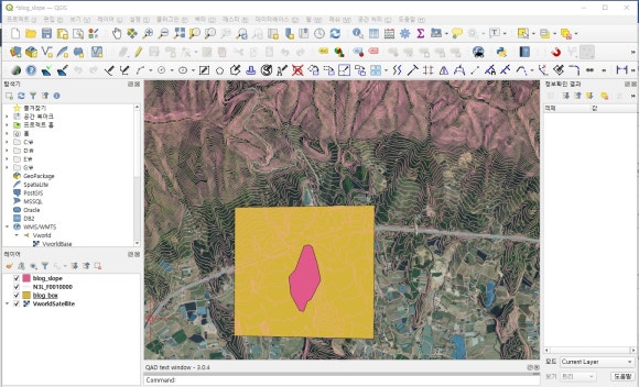Qgis 314 경사도 분석보간 Tin Interpolation 네이버 블로그