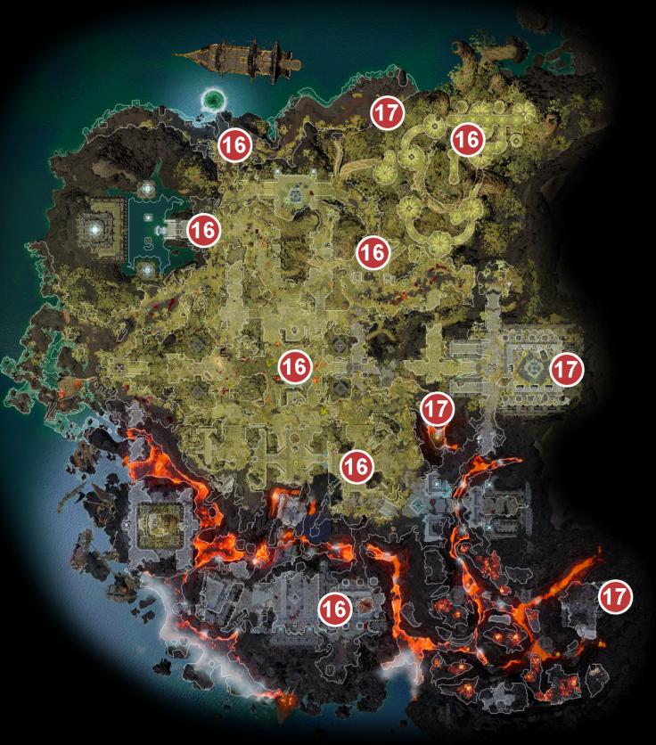 [디비니티:오리지널 신2] 지역별 맵/지도 정보 및 요구 레벨 정리 : 네이버 블로그