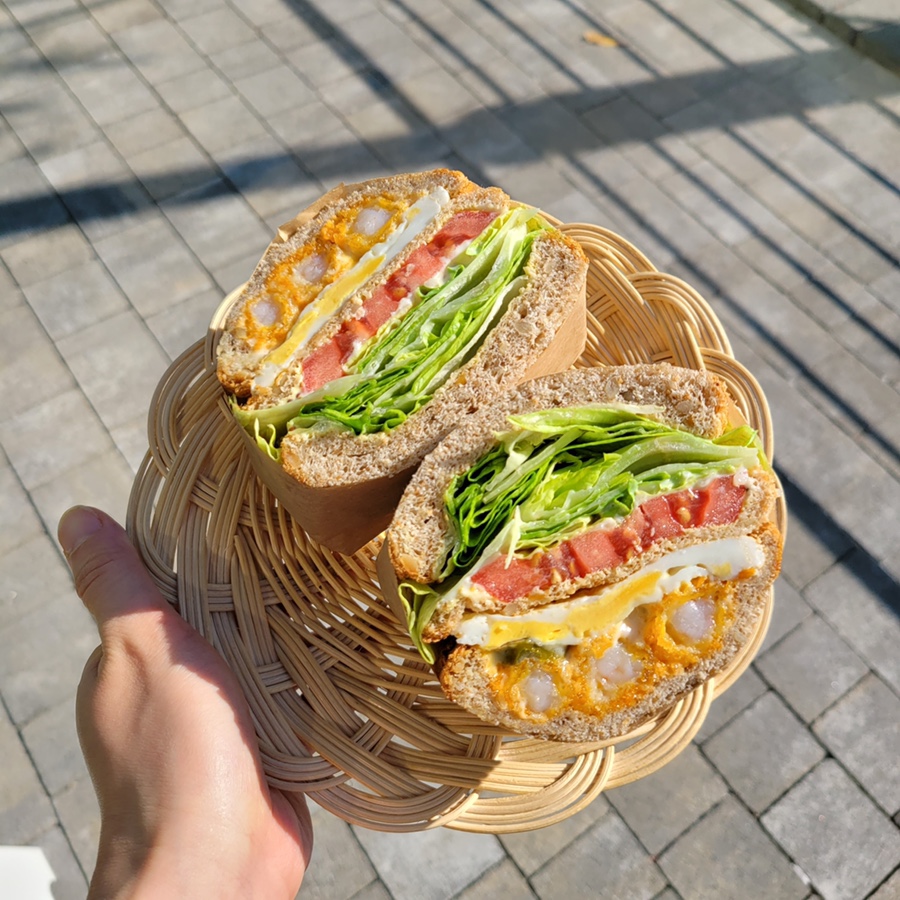 부산 교대거제동 배달 맛집 배달의민족 5점 리치샌드위치 네이버 블로그