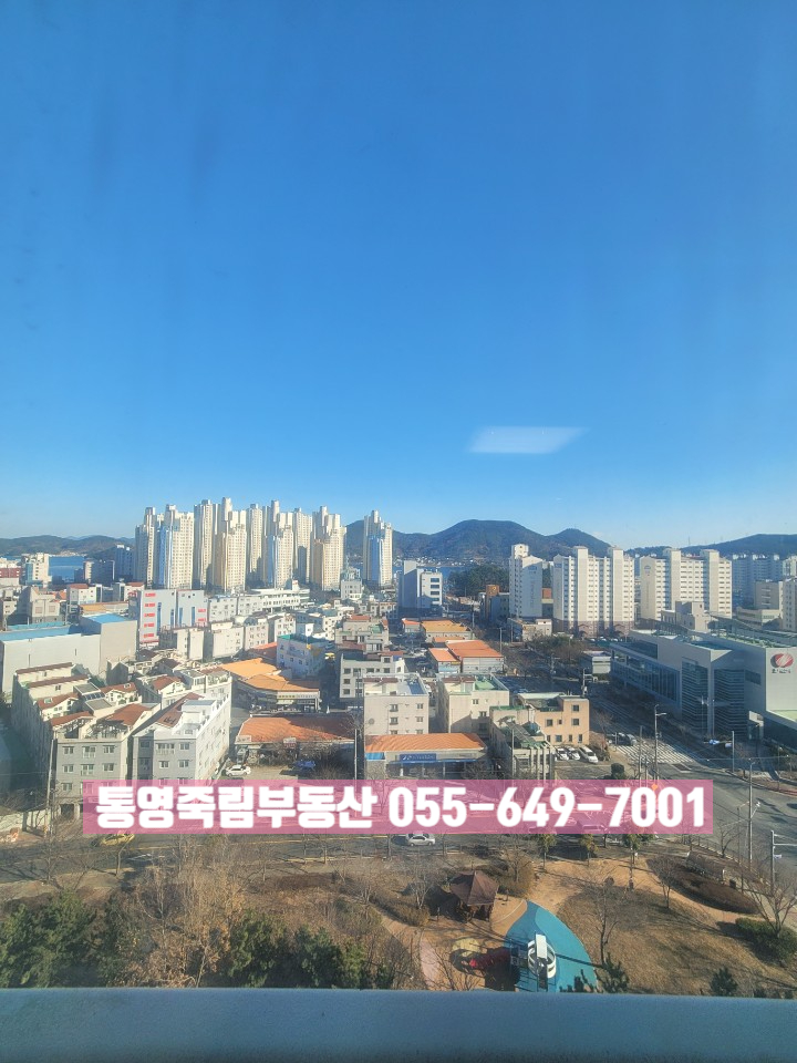 죽림아파트매매 주영더팰리스1차 109㎡ 로얄층 동향 바다전망 실사첨부 통영아파트매매 더팰리스1차매매 주영1차 통영죽림부동산