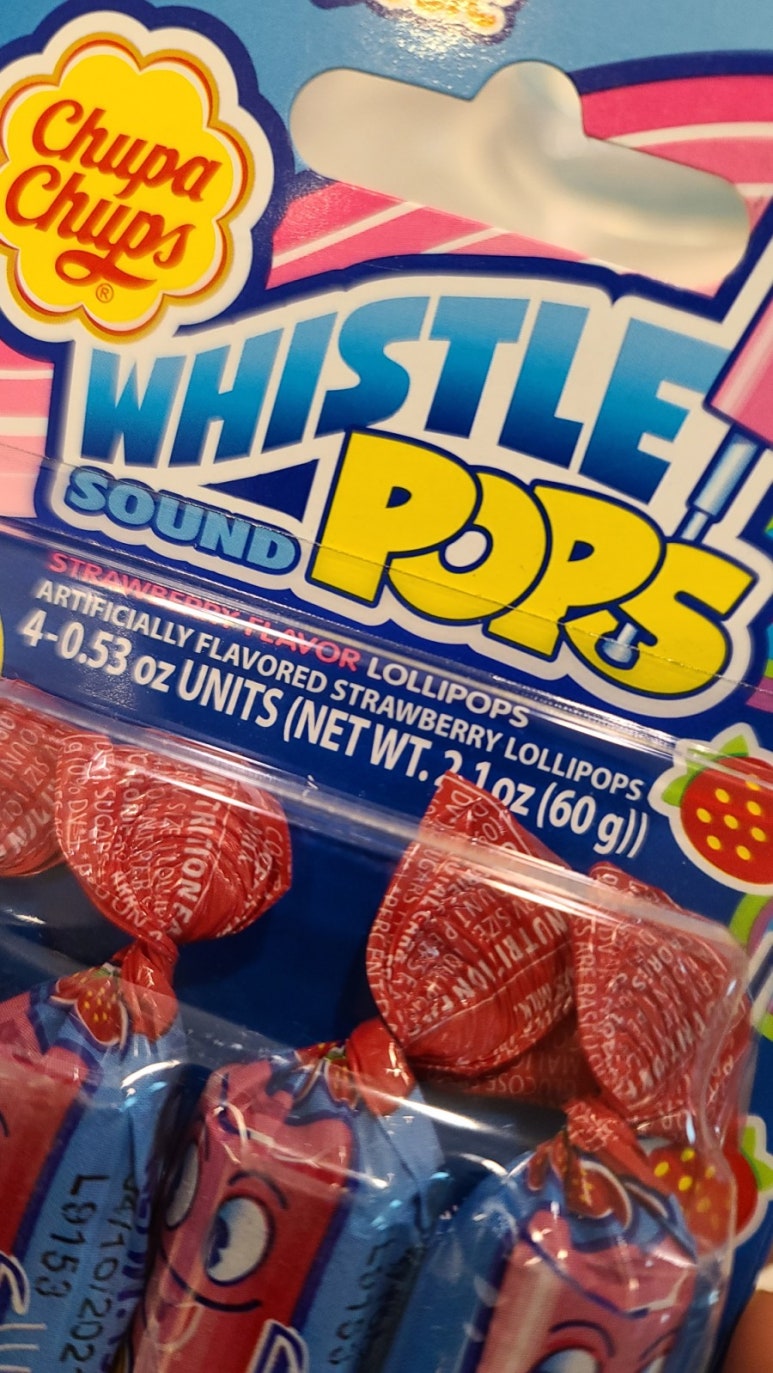chupachups (츄파츕스)WHISTLE SOUND POPS ㅡ소리가 나는 츄파츕스 사탕 : 네이버 블로그