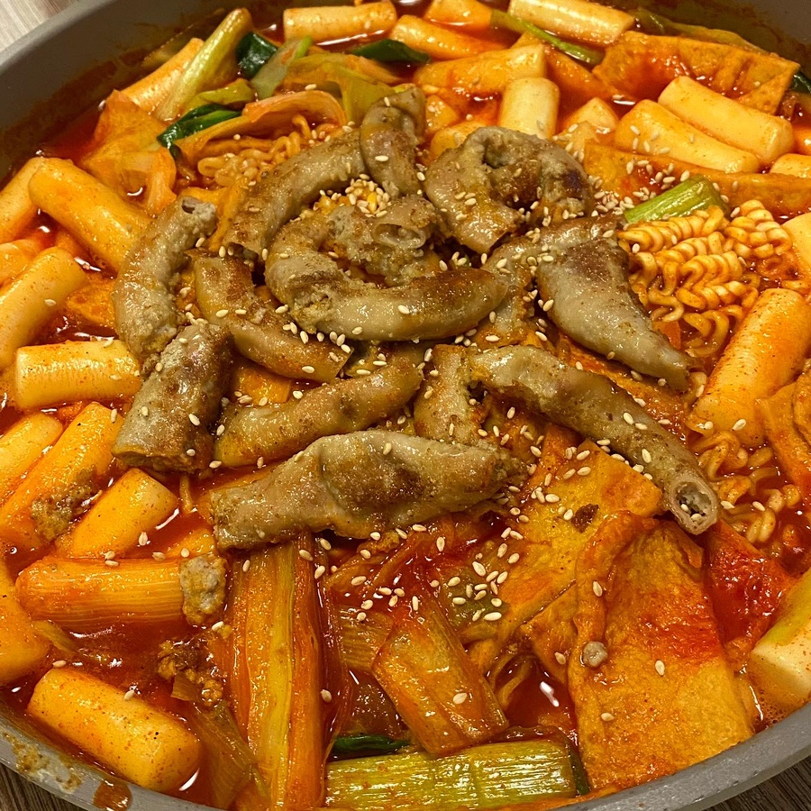 협찬)내가 좋아하는 [청담곱떡밀키트출시]!소곱창떡볶이, 청담곱떡,간편레시피,홈쿡,매운거 좋아하는 사람 모여라! 홈파티요리,청담 ...