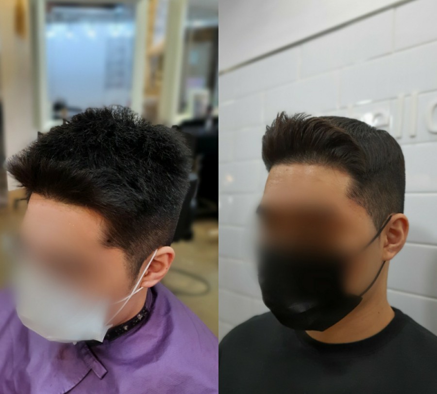 유아인 머리 아이비리그컷 왁스가 필요없네 네이버 블로그