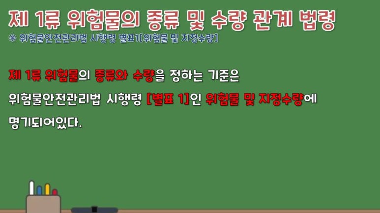 제1류 위험물의 종류 및 수량을 알아보자 네이버 블로그