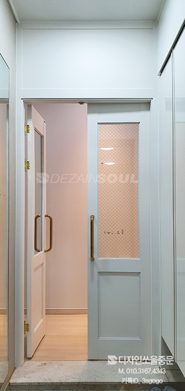 안성 푸르지오 아파트 층고 높은 세대 현관 중문 화이트 정대칭 여닫이 양문형 설치 네이버 블로그