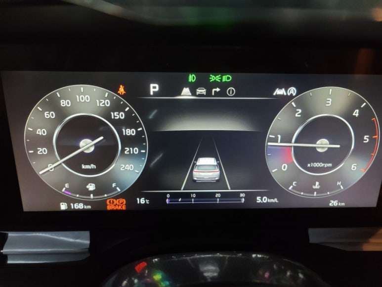 4세대 카니발 계기판 화면 변경방법. : 네이버 블로그