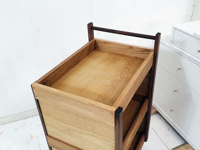 주방 매장 트롤리/ 원목트롤리/ 가구제작소지우/송파목공방 : 네이버 블로그