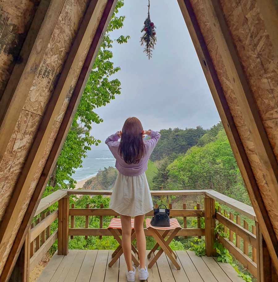 강릉 스테이인터뷰 동화 속 풍경의 핫한 오션뷰카페 네이버 블로그