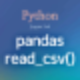 [Python] pandas :: read_csv() : 파이썬에서 .csv 파일을 데이터프레임으로 읽기, 불러오기 : 네이버 블로그
