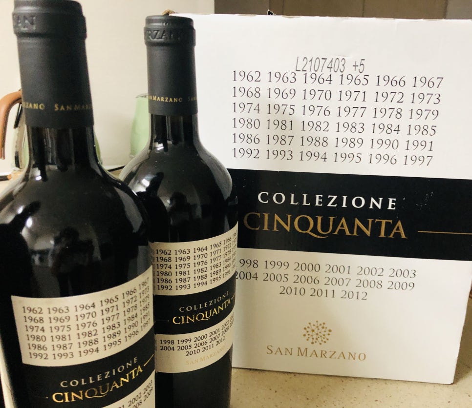 와인 추천!! 산 마르짜노, 신퀀타 꼴레지오네 San Marzano, Collezione Cinquanta : 네이버 블로그