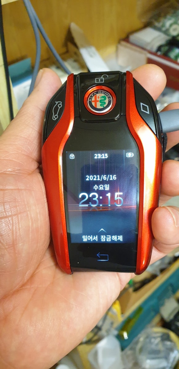 스팅어 스포티지 스마트키 차키 Bmw Lcd 디스플레이 스마트키 Diy개조이식 와이어납땜 네이버 블로그