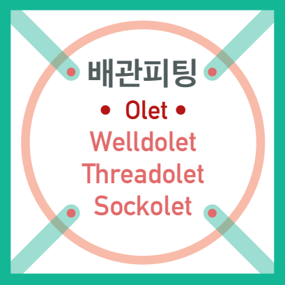 배관 분기관 피팅 OLET의 특징 및 종류 [Sockolet, Threadolet, Weldolet] : 네이버 블로그