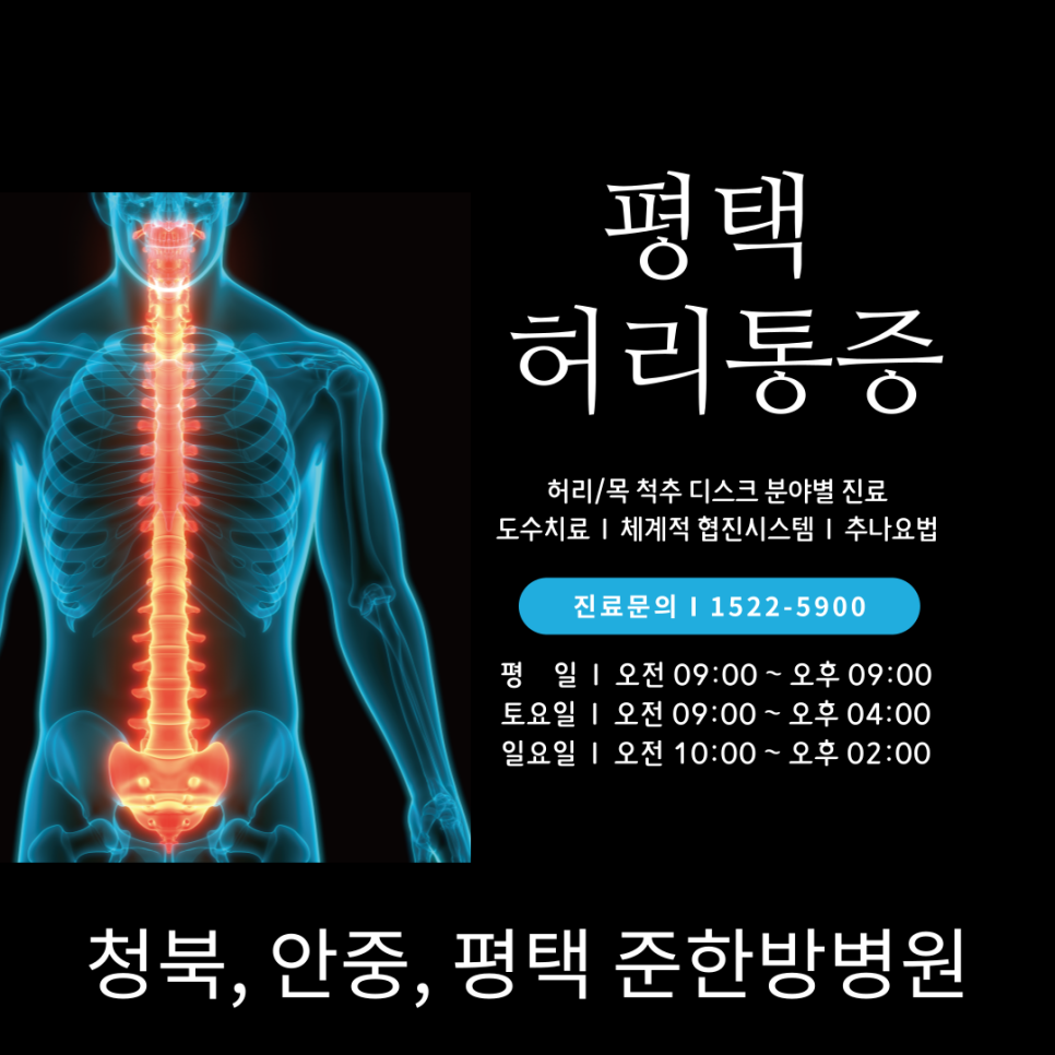 평택 준한방병원 허리통증 좋아지는 방법 추나요법 추나치료 도수치료 네이버 블로그