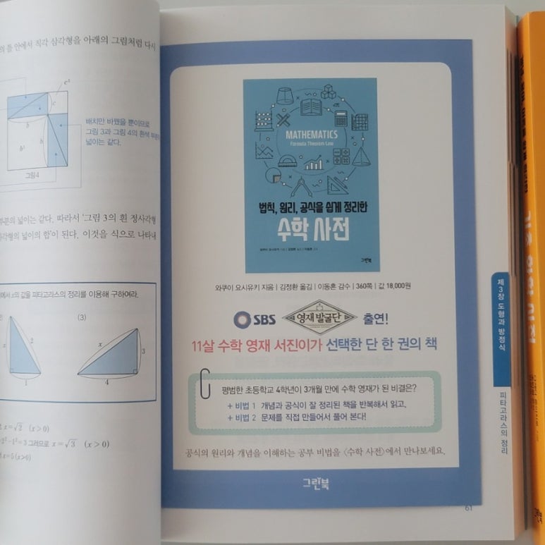 아이가 잘 본 수과학 관련 책 추천 드려요🙏 그린북 과학사전 시리즈 중고등 수과학 잘하게 하는 법 수학 물리 화학