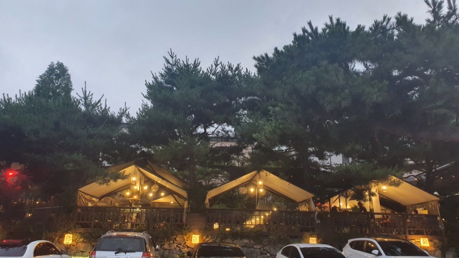 용인 고기리 글램핑 야외 바베큐 모노캠프 솔직 방문후기 네이버 블로그
