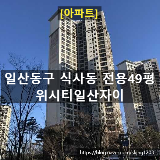 무료법원경매분석 2020타경72347 일산동구식사동위시티일산자이4단지 전용49평 9억원대 부린이의 수도권아파트경매물건 보는법