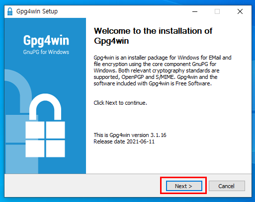 Windows에 gpg(GnuPG) 설치하기(feat. Kleopatra 설치하기) : 네이버 블로그