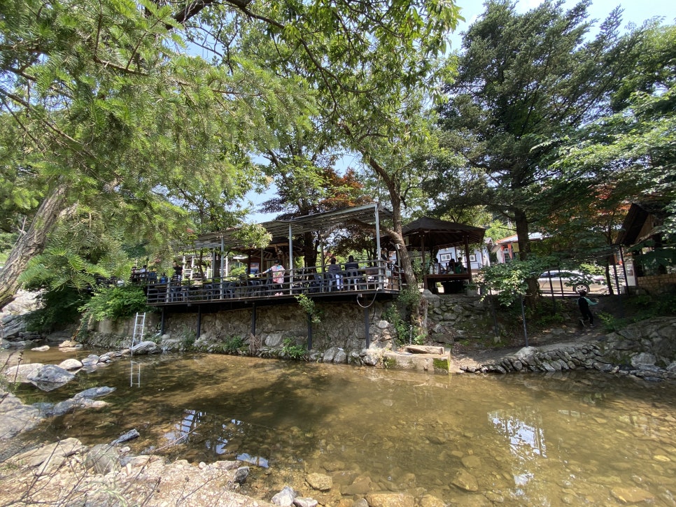 서울 근교 셀프바베큐장 율림동산｜계곡 바로 옆 셀프바베큐｜대성리역 계곡 바베큐장｜가평 바베큐｜당일치기 야외 바베큐
