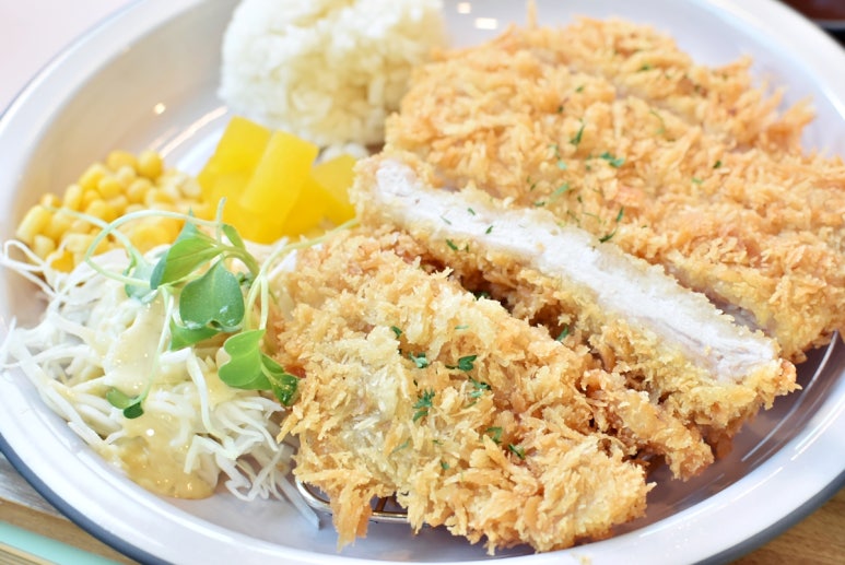 영종도 하늘도시 맛집 점심은 돈까스 세트 네이버 블로그