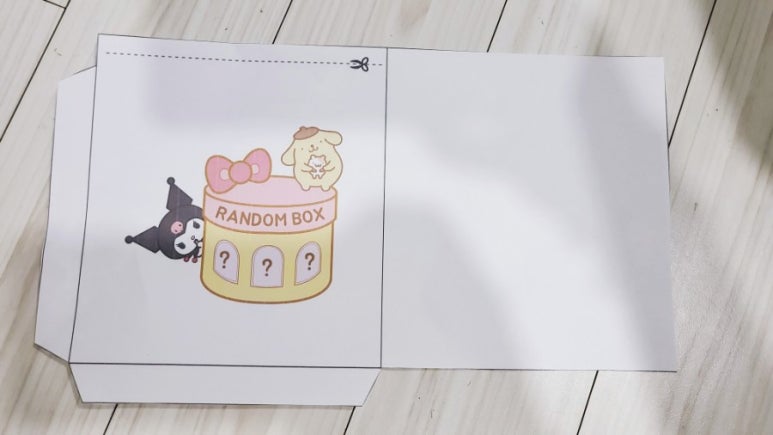 쿠로미 말랑이 랜덤 박스 만들기 무료 도안 마이멜로디 폼폼푸린 시나모롤 리틀트윈스타 네이버 블로그