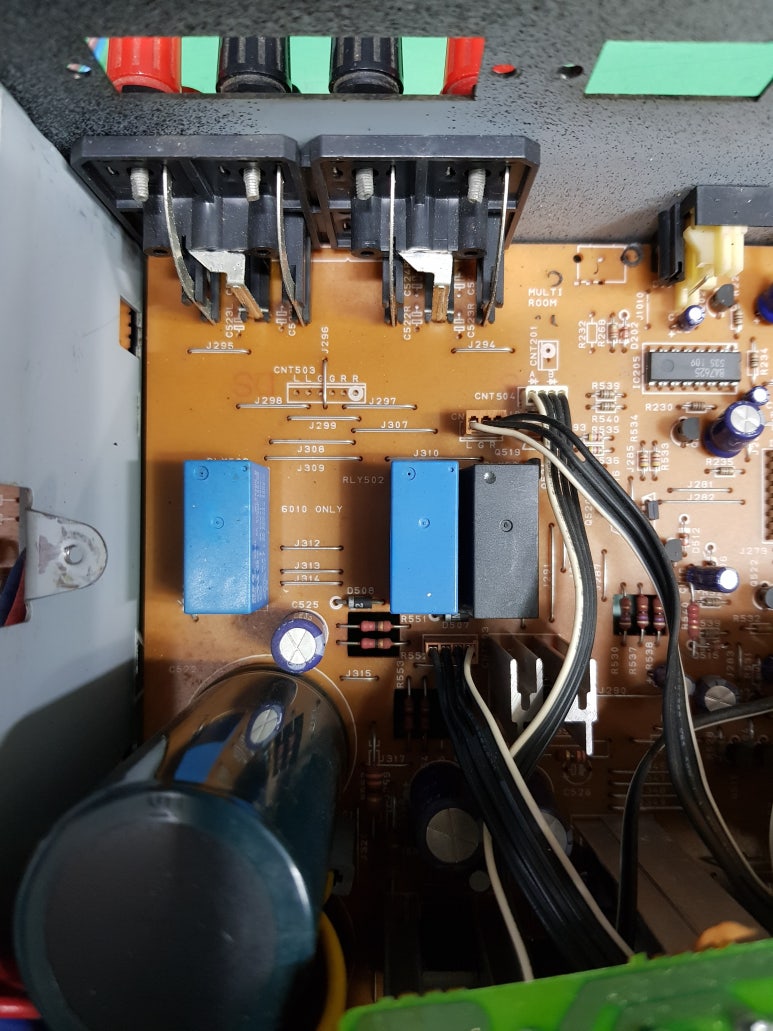 inkel RV-6010R 수리 라디오 FM 불량 메모리 보존 백업 콘덴서 릴레이 교체 수리해드렸습니다 ~~^^ : 네이버 블로그