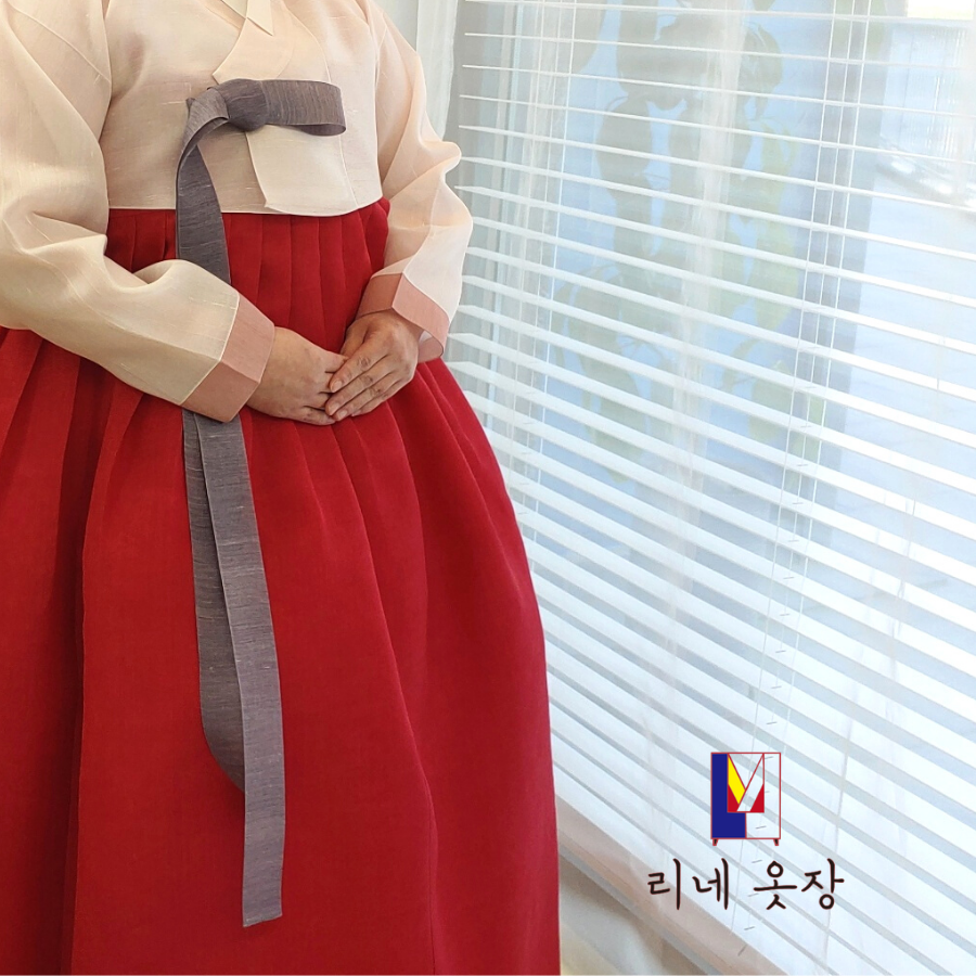 백분홍 저고리 다홍빨강 치마 전통한복 : 네이버 블로그