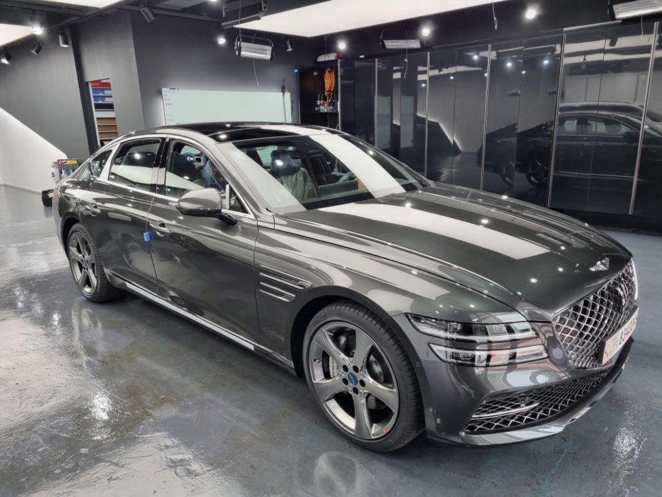 제네시스 G80 마칼루 그레이, 신차검수 후 현대자동차 북부사업소로 재입고 결정났습니다! : 네이버 블로그