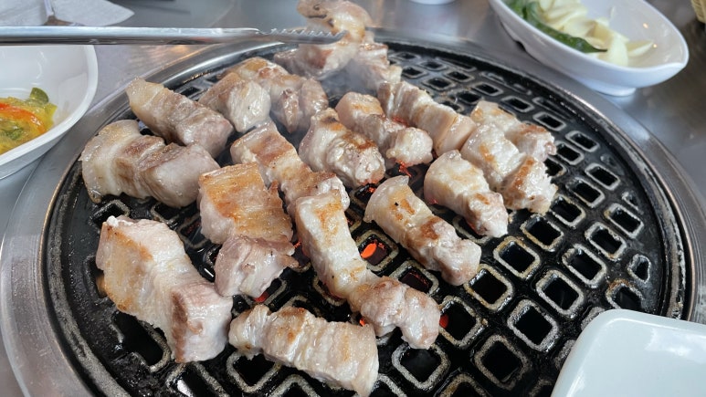포천아트밸리 근처 삼겹살집 먹쇠연탄구이 네이버 블로그