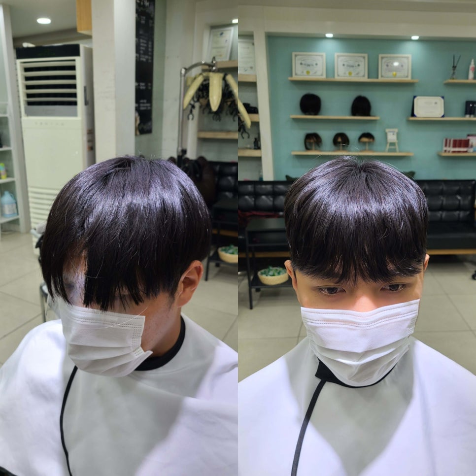 남자 시스루뱅펌 상고머리 스타일 깔끔 네이버 블로그