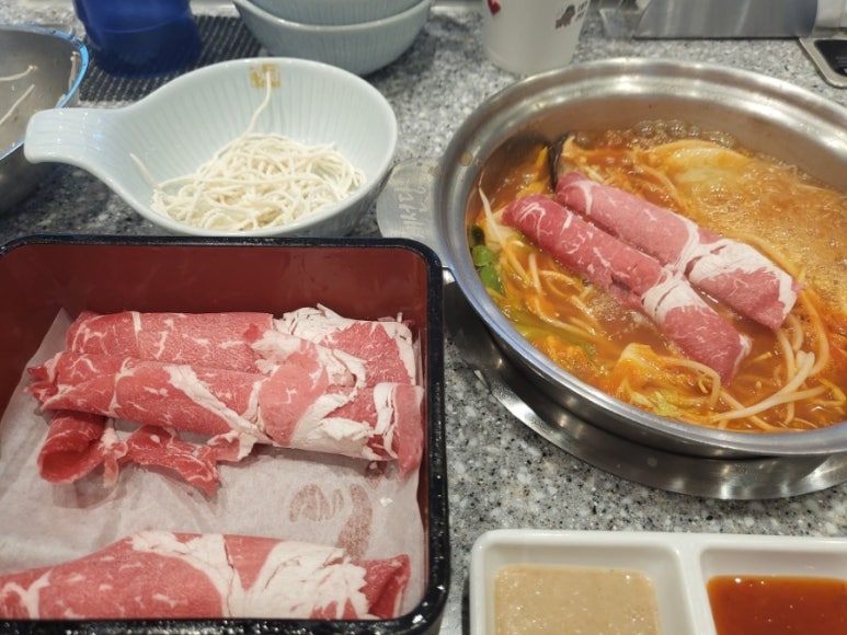 하단 아트몰링 맛집 추천 1인 샤브샤브가 가능한 샤브보트 샤브보트 채선당 네이버 블로그
