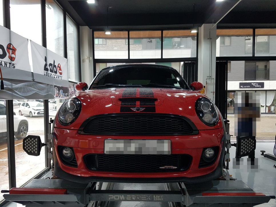 미니쿠페 R58 JCW 휠얼라인먼트 작업 : 네이버 블로그