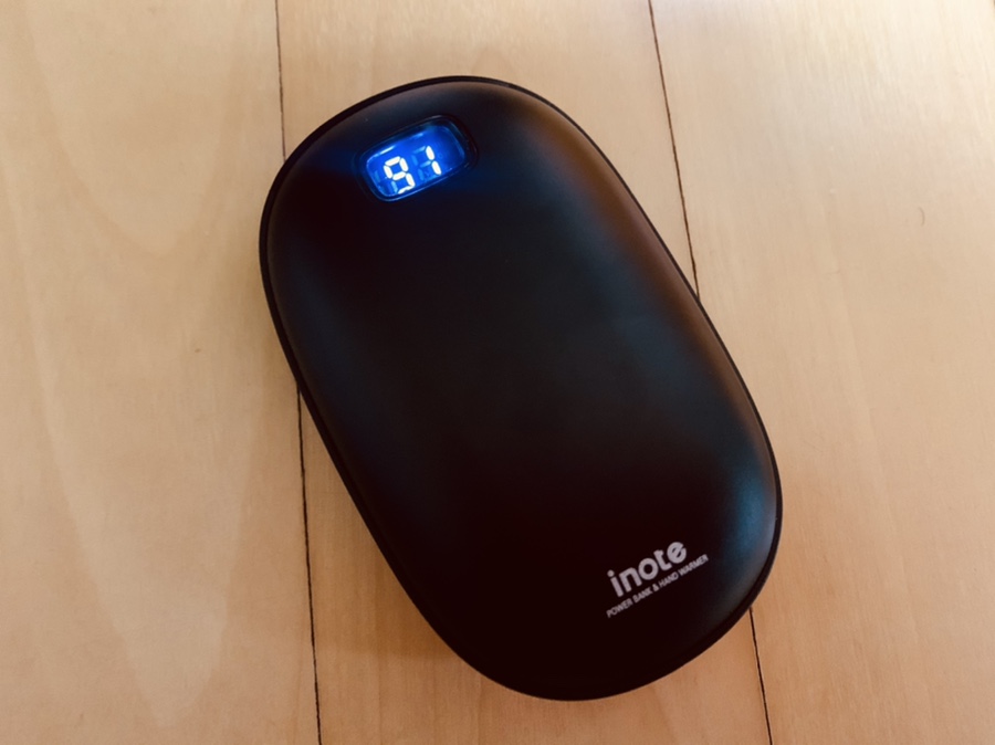 LED 표시되는 휴대용 충전식 손난로 보조배터리 아이노트 HW800P(내돈내산) : 네이버 블로그