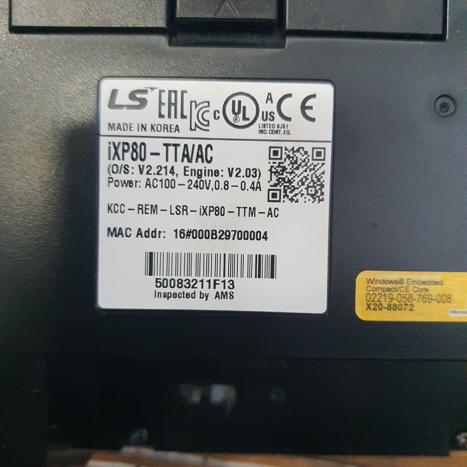 LS / TOUCH PANEL / iXP80-TTA/AC : 네이버 블로그