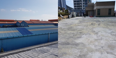 지붕·옥상 우레탄폼·하이브리드 단열 방수 : 네이버 블로그