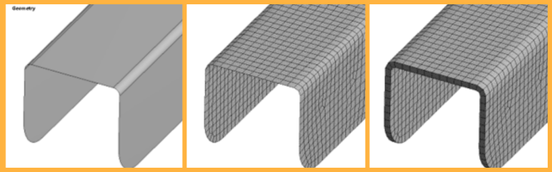 ANSYS Workbench 실습 - Shell 요소를 이용한 구조해석 (feat. Fixed Joint) : 네이버 블로그