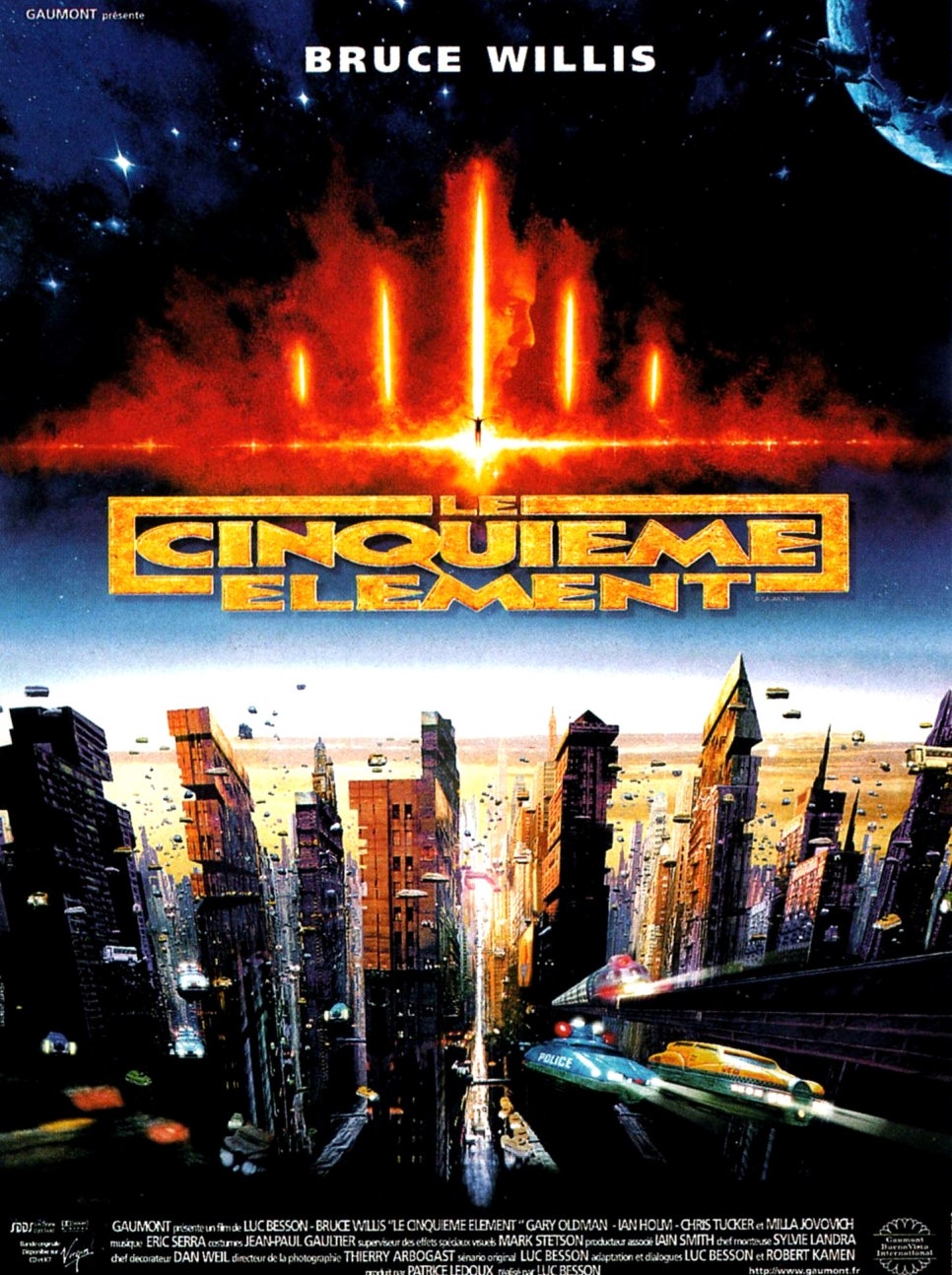 제5원소 포스터(The Fifth Element, 1997) : 네이버 블로그