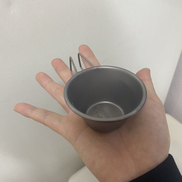 캠핑 소주잔으로 쓰기 좋은 Amg티타늄 미니 티탄 시에라컵 80ml 네이버 블로그