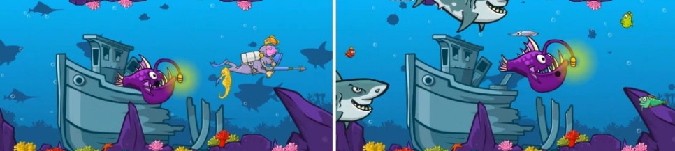 3인용 물고기키우기게임 [fish eat fish] : 네이버 블로그