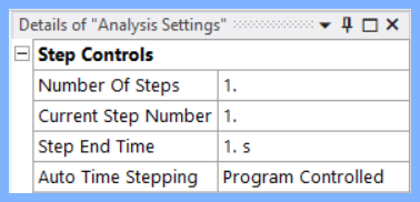 구조해석 해석 설정 (Analysis Settings) - Step Controls 설명 : 네이버 블로그