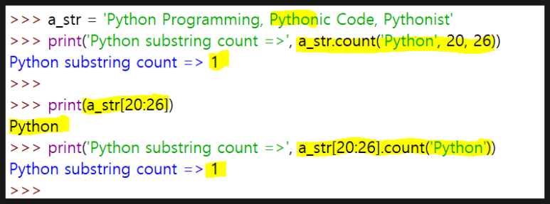 파이썬 str.count() - 문자열 내 특정 문자의 반복 횟수를 알려주는 메소드 : 네이버 블로그