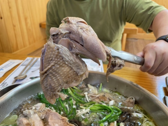 팔공산백숙 팔공산오리고기 일송정 방갈로 식당 네이버 블로그