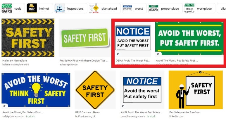 안전 제일을 영어로? Safety First (4개 표현 알아보기) : 네이버 블로그