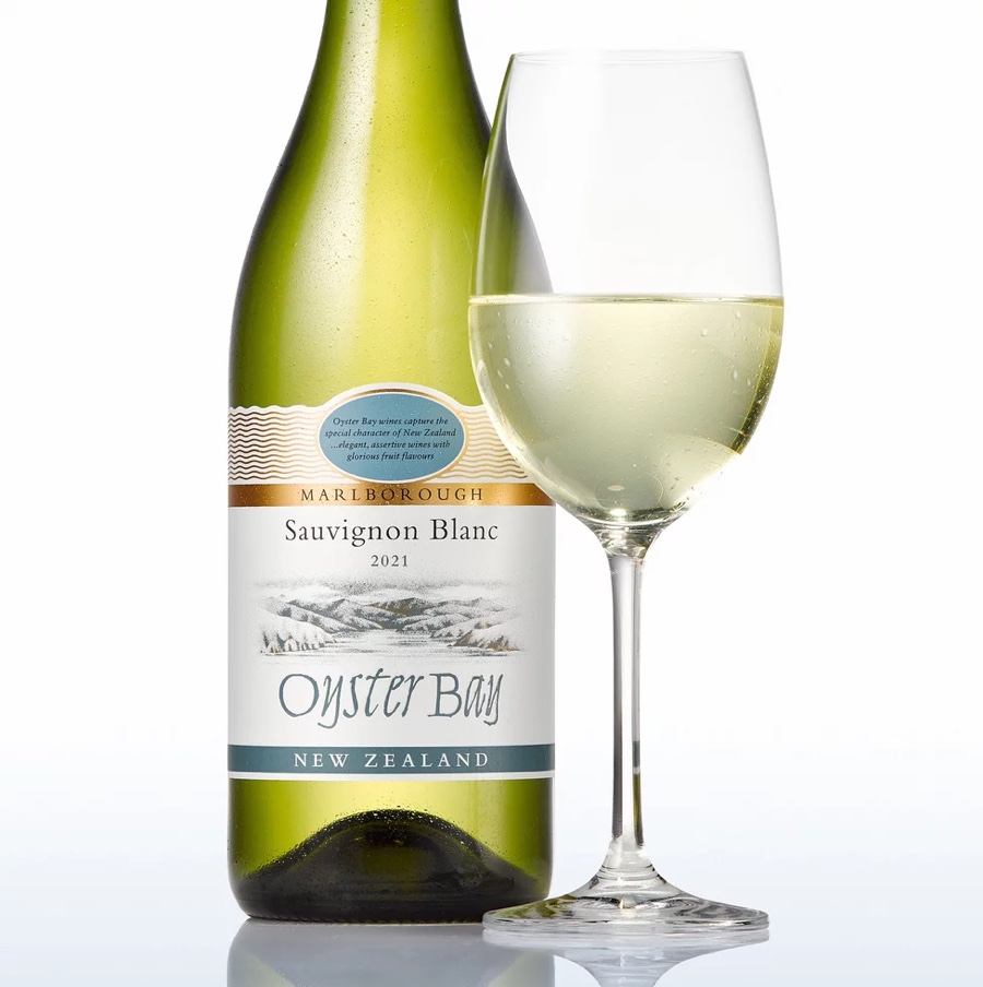 화이트와인 소개/리뷰_Oyster Bay Sauvignon Blanc (오이스터 베이 쇼비뇽블랑), 뉴질랜드 대표 소비뇽블랑 중 하나! (Feat. 이마트 와인장터 ...