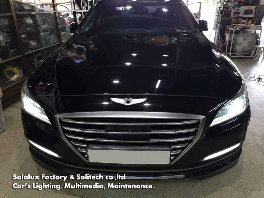 제네시스DH, G80 D3S HID 램프교환하지말고 이제 D1S HID광량업그레이드 하세요. E클래스, 5시리즈 정도 밝기로 광량업그레이드 할 수 있는 유일한 제품 ...